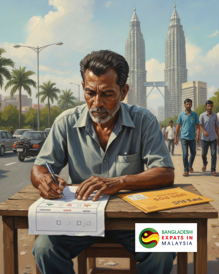 Postal Voting App | Bangladeshi Expat in Malaysia